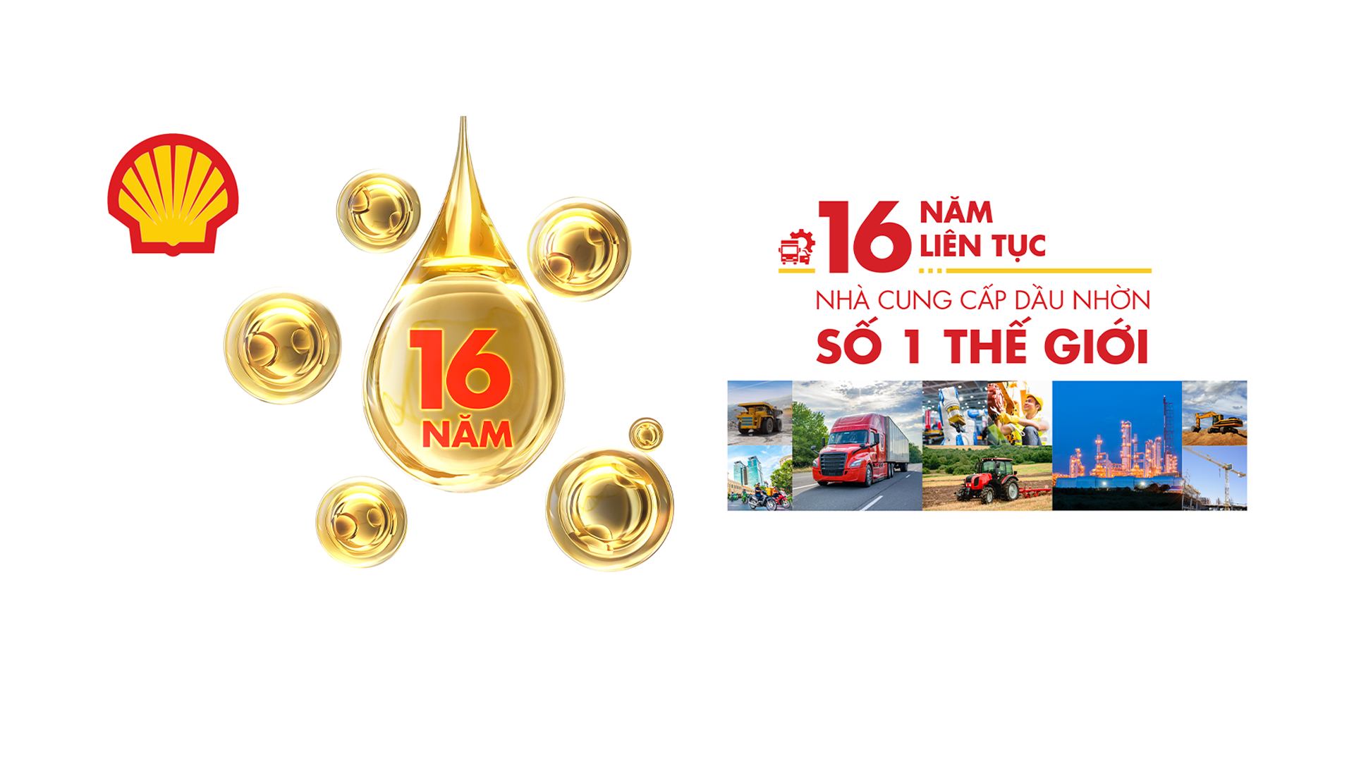 Các ứng dụng của dầu nhớt công nghiệp Shell