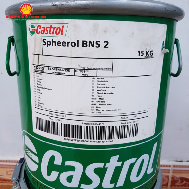So sánh mỡ bôi trơn Shell Gadus và Castrol